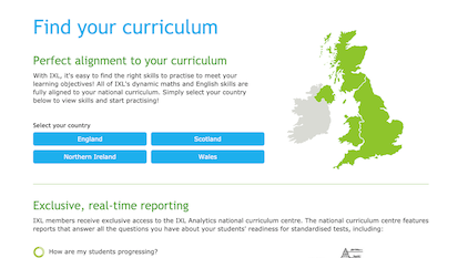 IXL - Curriculum