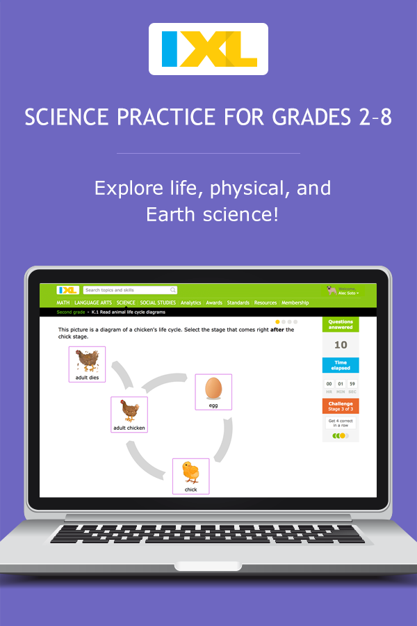 IXL - Year 7 science practice