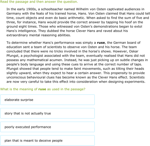 IXL - Use context to identify the meaning of a word (Year 11 English ...