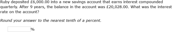 IXL - Compound interest: word problems (Year 12 maths practice)