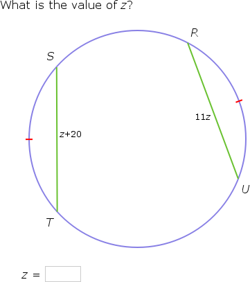 IXL - Arcs and chords (Year 12 maths practice)