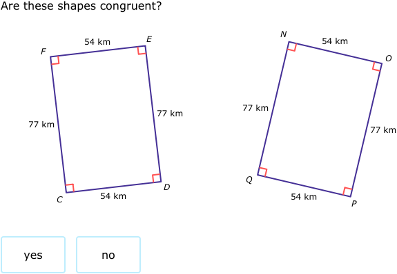 IXL - Identify congruent figures (Year 11 maths practice)