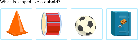 IXL - Shapes of everyday objects I (Year 4 maths practice)