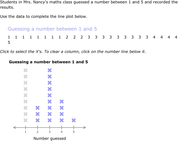 IXL - Create line plots (Year 6 maths practice)