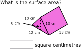 IXL - Surface area of triangular prisms (Year 9 maths practice)