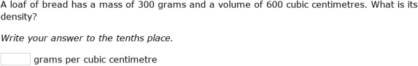 IXL - Calculate density (Year 7 science practice)