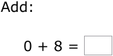 IXL - Adding 8 (Year 1 maths practice)