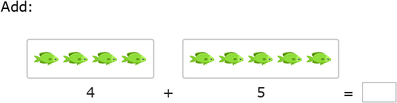 IXL - Add with pictures - sums up to 20 (Year 2 maths practice)