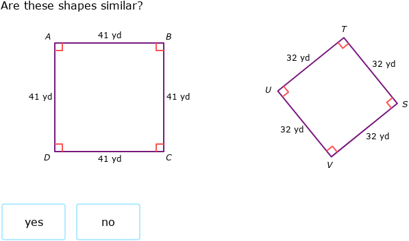 IXL - Identify similar figures (Year 9 maths practice)