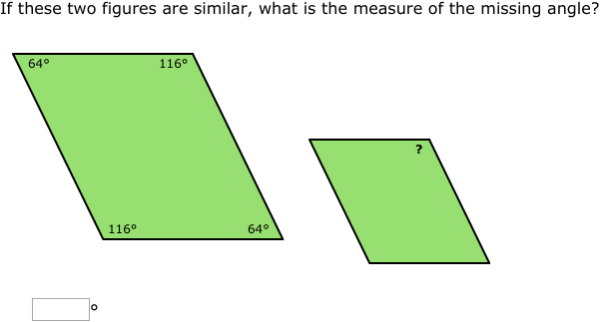 IXL - Side lengths and angle measures of similar figures (Year 8 maths ...