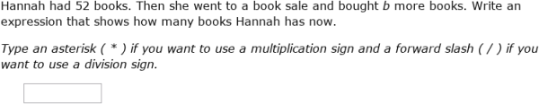 IXL - Write variable expressions: word problems (Year 7 maths practice)