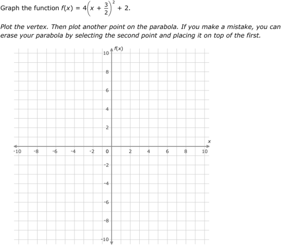IXL - Graph a quadratic function (Year 13 maths practice)