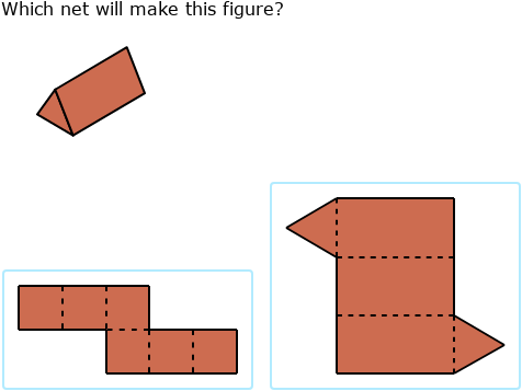 IXL - Nets of three-dimensional figures (Year 10 maths practice)