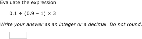 IXL - Evaluate numerical expressions involving rational numbers (Year ...