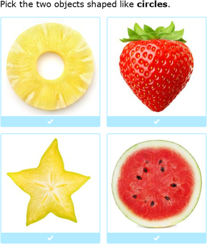 IXL - Classify objects by two-dimensional shape (Year 2 science practice)