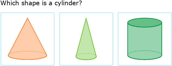 IXL - Cylinders (Reception maths practice)