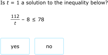 IXL - Solutions to inequalities (Year 9 maths practice)