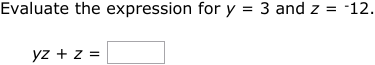 IXL - Evaluate multi-variable expressions (Year 8 maths practice)