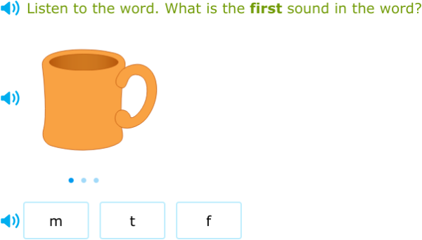 IXL - Identify the first, second and last sound in a word (Year 1 ...