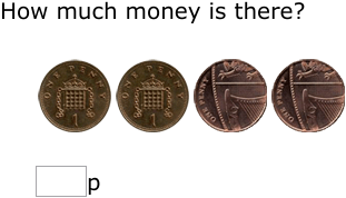 IXL - Count pennies (Reception maths practice)