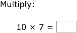 IXL - Multiply by 7 (Year 3 maths practice)