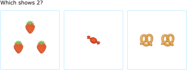 IXL - Represent numbers - up to 3 (Year 1 maths practice)