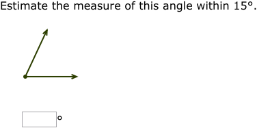 IXL - Estimate angle measurements (Year 7 maths practice)