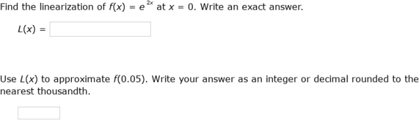 IXL - Linear approximation (Year 13 maths practice)