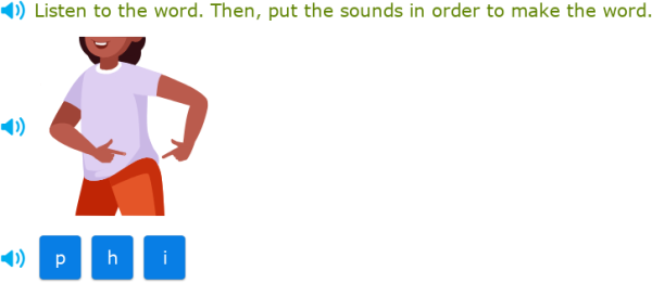 Ixl Put The Sounds In Order Year 1 English Practice