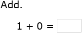 IXL - Adding 0 (Year 1 maths practice)