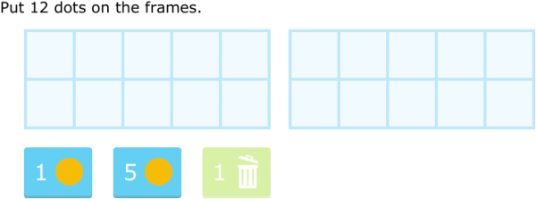 IXL - Show numbers on ten frames - up to 20 (Reception maths practice)