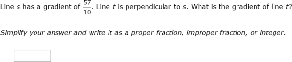 IXL - Gradients of perpendicular lines (Year 9 maths practice)