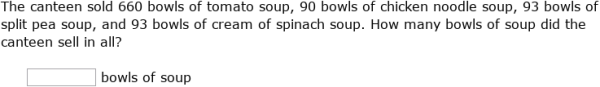 IXL - Add and subtract whole numbers: word problems (Year 7 maths practice)