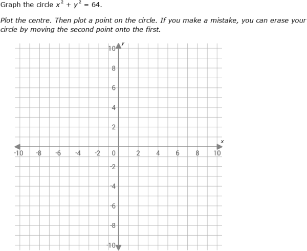 IXL - Graph circles centered at the origin (Year 11 maths practice)