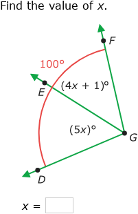 IXL - Write and solve equations using angle relationships (Year 8 maths ...