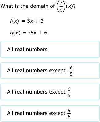 IXL - Divide functions (Year 12 maths practice)