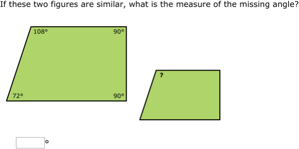 IXL - Side lengths and angle measures of similar figures (Year 9 maths ...