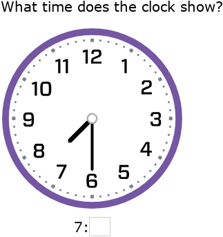 IXL - Read clocks and write times I (Year 2 maths practice)