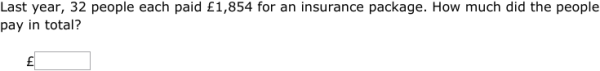 IXL - Multiply whole numbers: word problems (Year 7 maths practice)