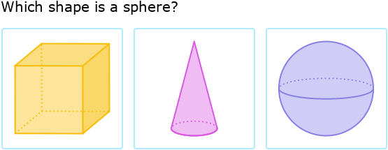 IXL - Spheres (Reception maths practice)