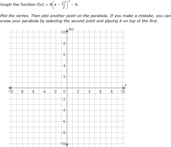 IXL - Graph a quadratic function (Year 10 maths practice)