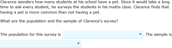 IXL - Populations and samples (Year 8 maths practice)