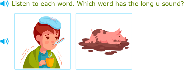 IXL - Find the long u word (Year 1 English practice)