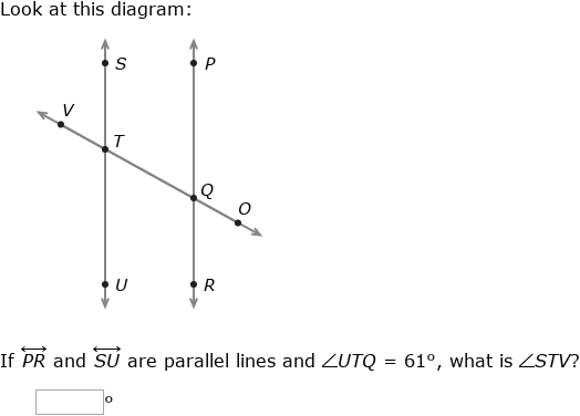 IXL - Transversals of parallel lines: find angle measures (Year 7 maths ...