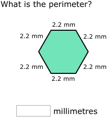 IXL - Perimeter with decimal side lengths (Year 6 maths practice)