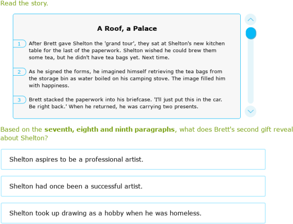 IXL - Analyse short stories: set 1 (Year 12 English practice)