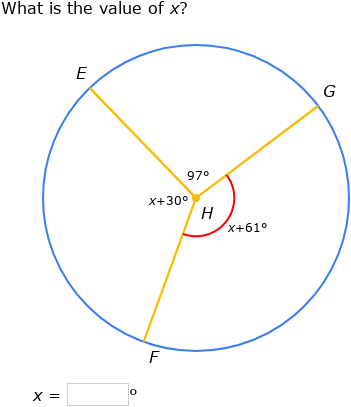 IXL - Central angles (Year 10 maths practice)