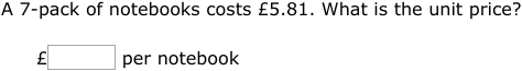 IXL - Unit prices (Year 8 maths practice)
