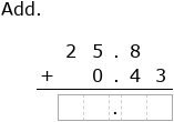 IXL - Add and subtract decimal numbers (Year 7 maths practice)