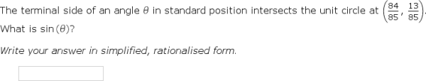 IXL - Find trigonometric ratios using the unit circle (Year 13 maths ...